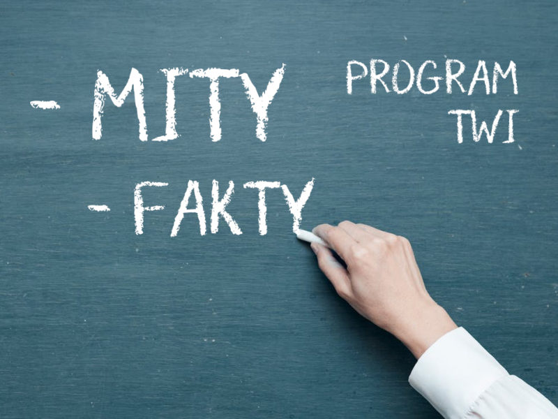 Program TWI - 10 mitów o Training Within Industry